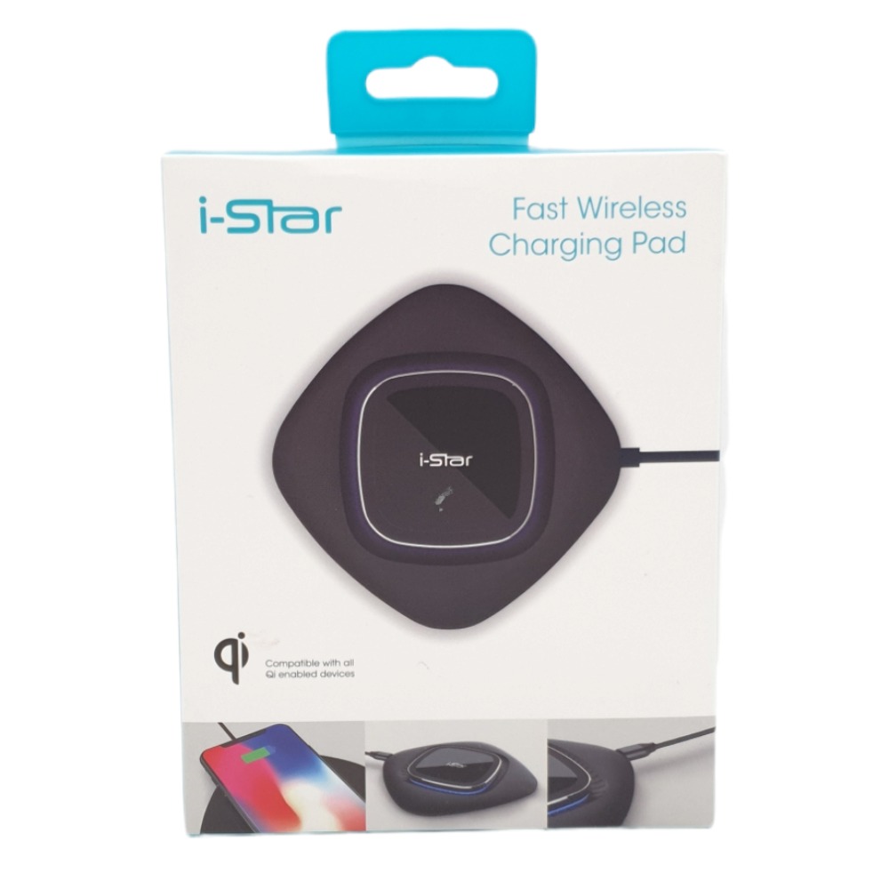New i-Star Fast Wireless Charging Pod - Own4Less